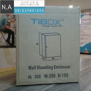 Jual Box Panel Engsel Hitam Power Coating Ukuran 40x60x20 - Nusatama Abadi