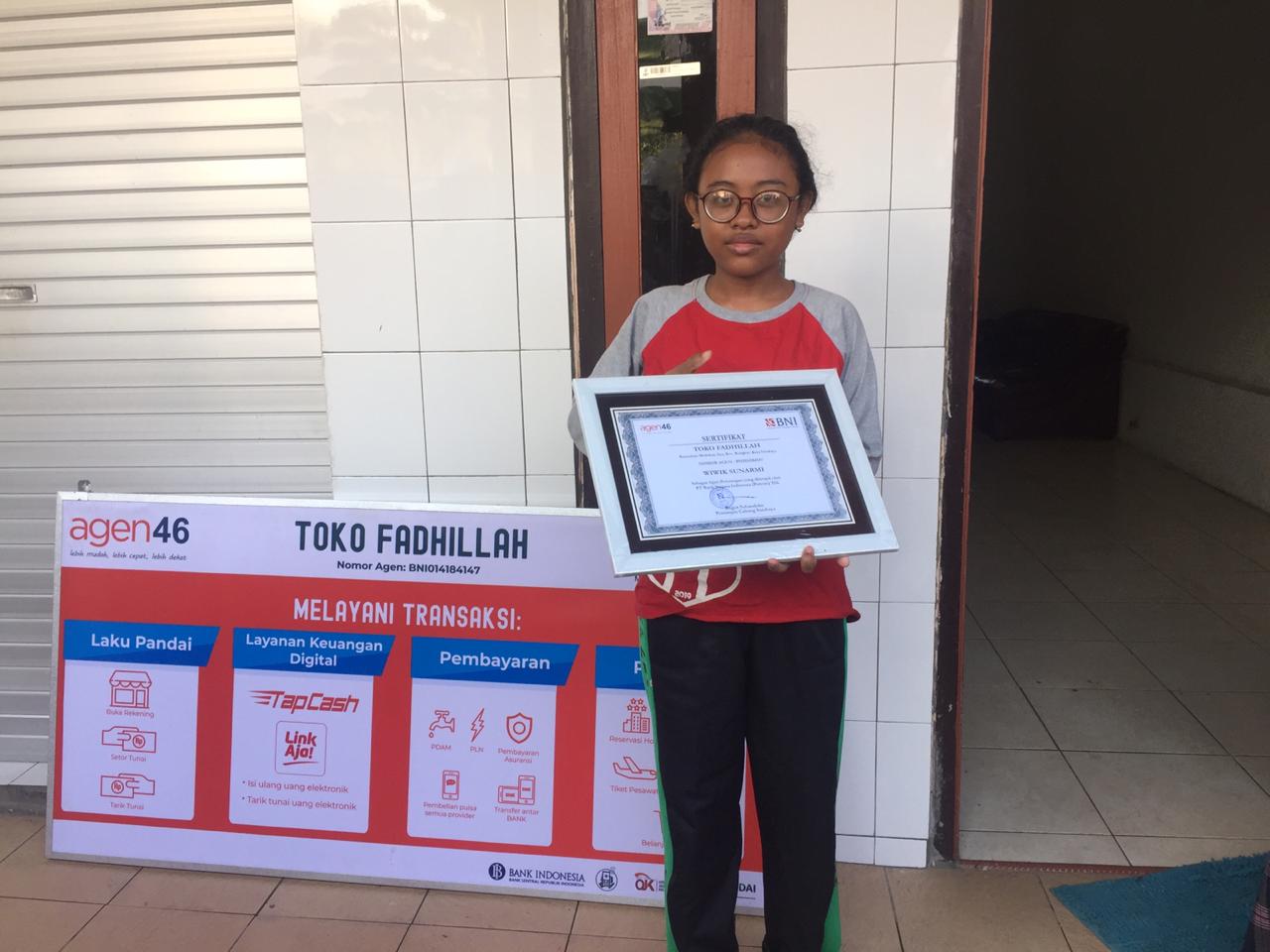 PAPAN NAMA AGEN BNI 46 TAHUN 2019 - KARYA MANDIRI ADVERTINDO