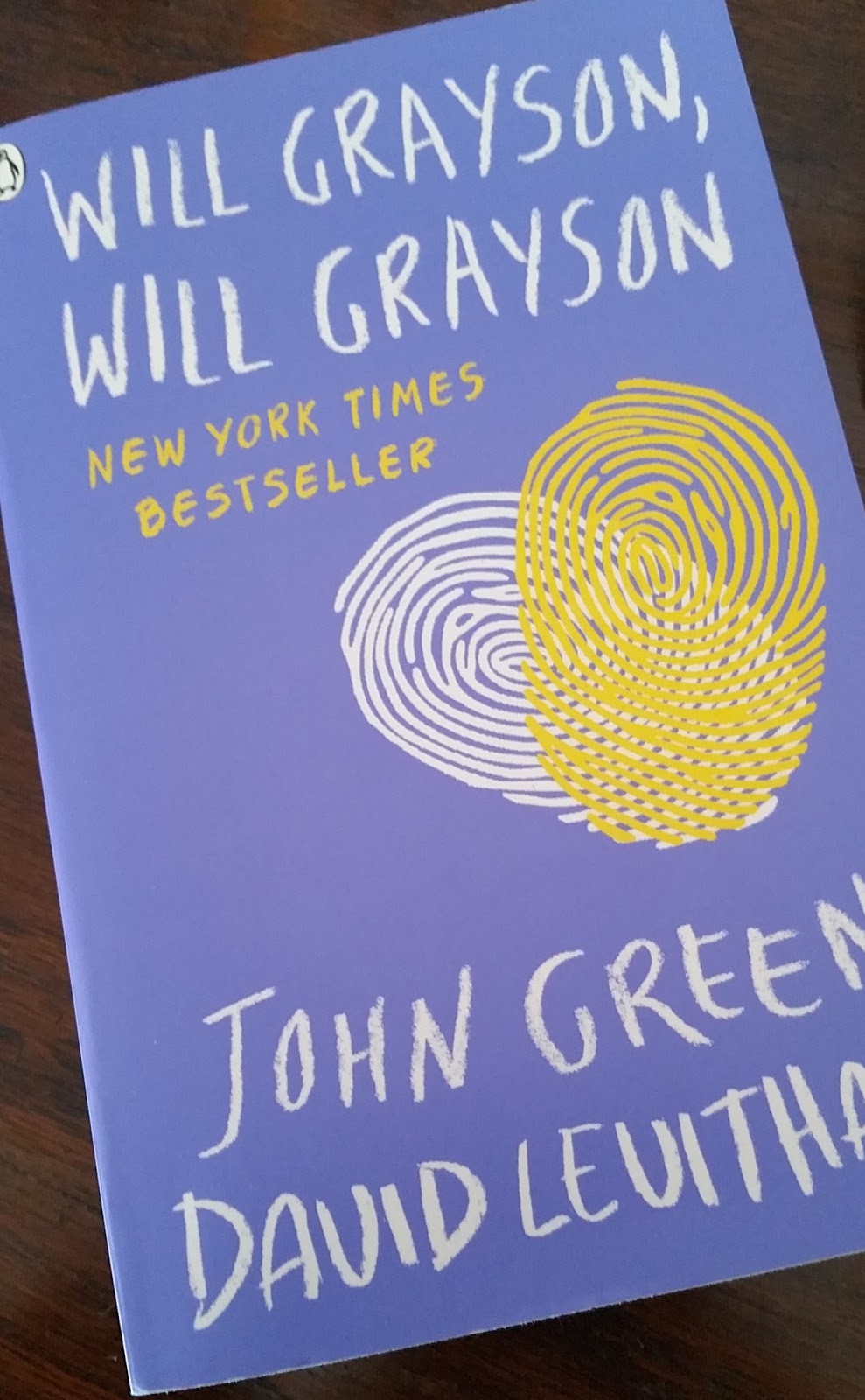 Reading to recover: Will Grayson, Will Grayson by John Green and David ...
