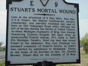 ONCE A CIVIL WAR: May 12, 1864---The Death of Jeb Stuart; The Battle of ...