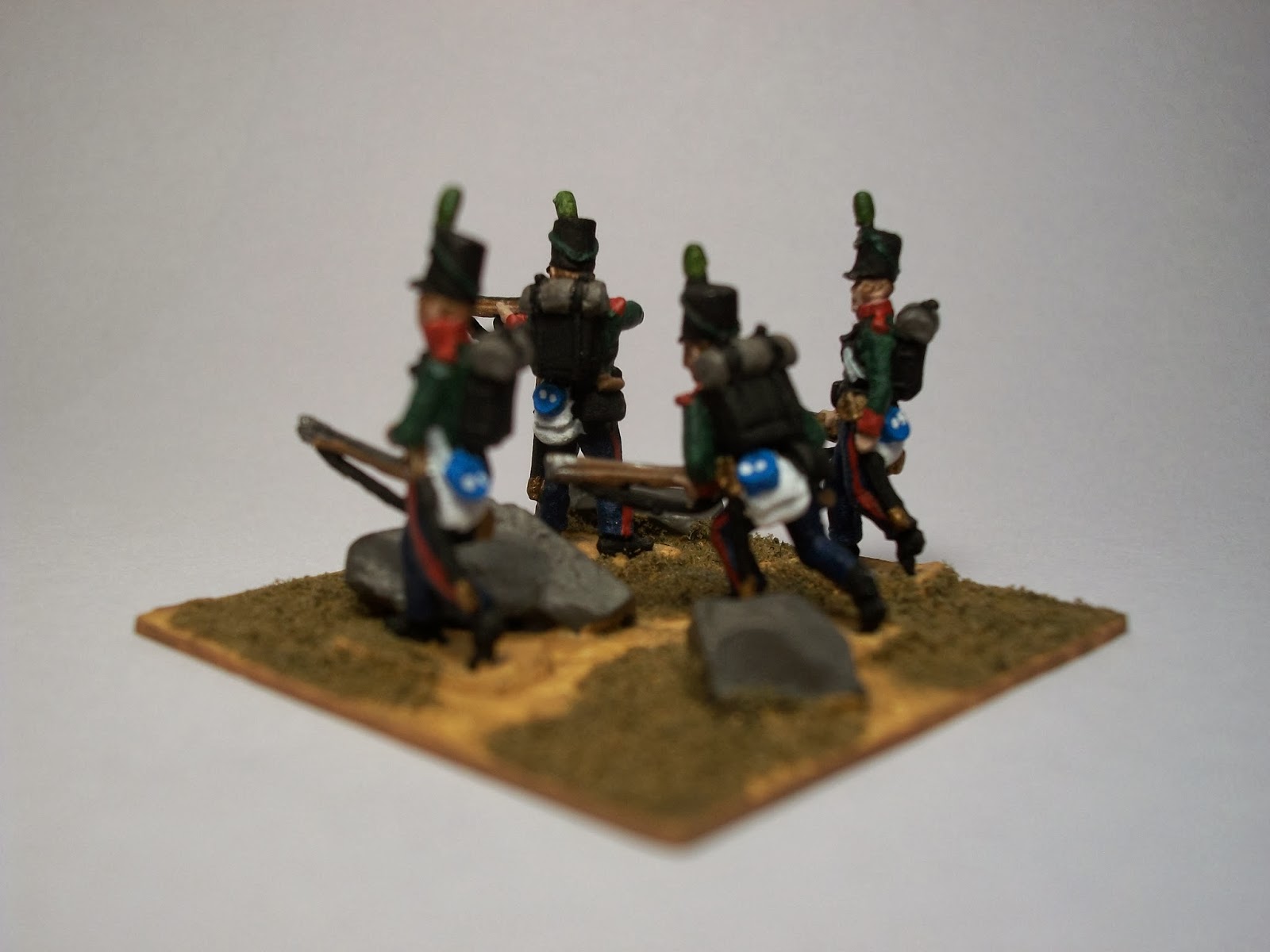 Chuck's Napoleonic Wargames: 5/60th Royal American Rifles