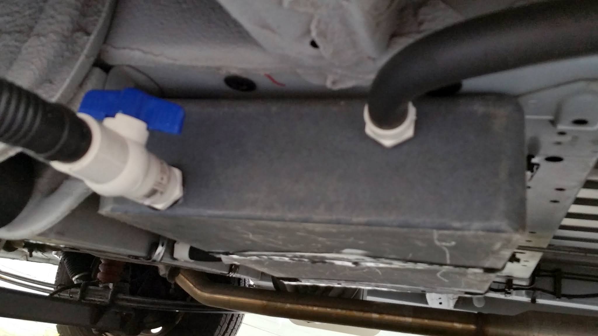 Ultimate Promaster Conversion: Grey Water Tank