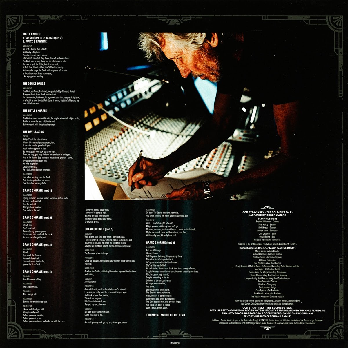 Pink Floyd Ilustrado: 2018 Igor Stravinsky's The Soldier's Tale - Roger Waters