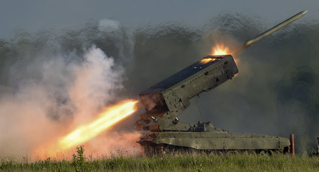Seemorerocks: Russis's TOS-1A heavy flamethrower system