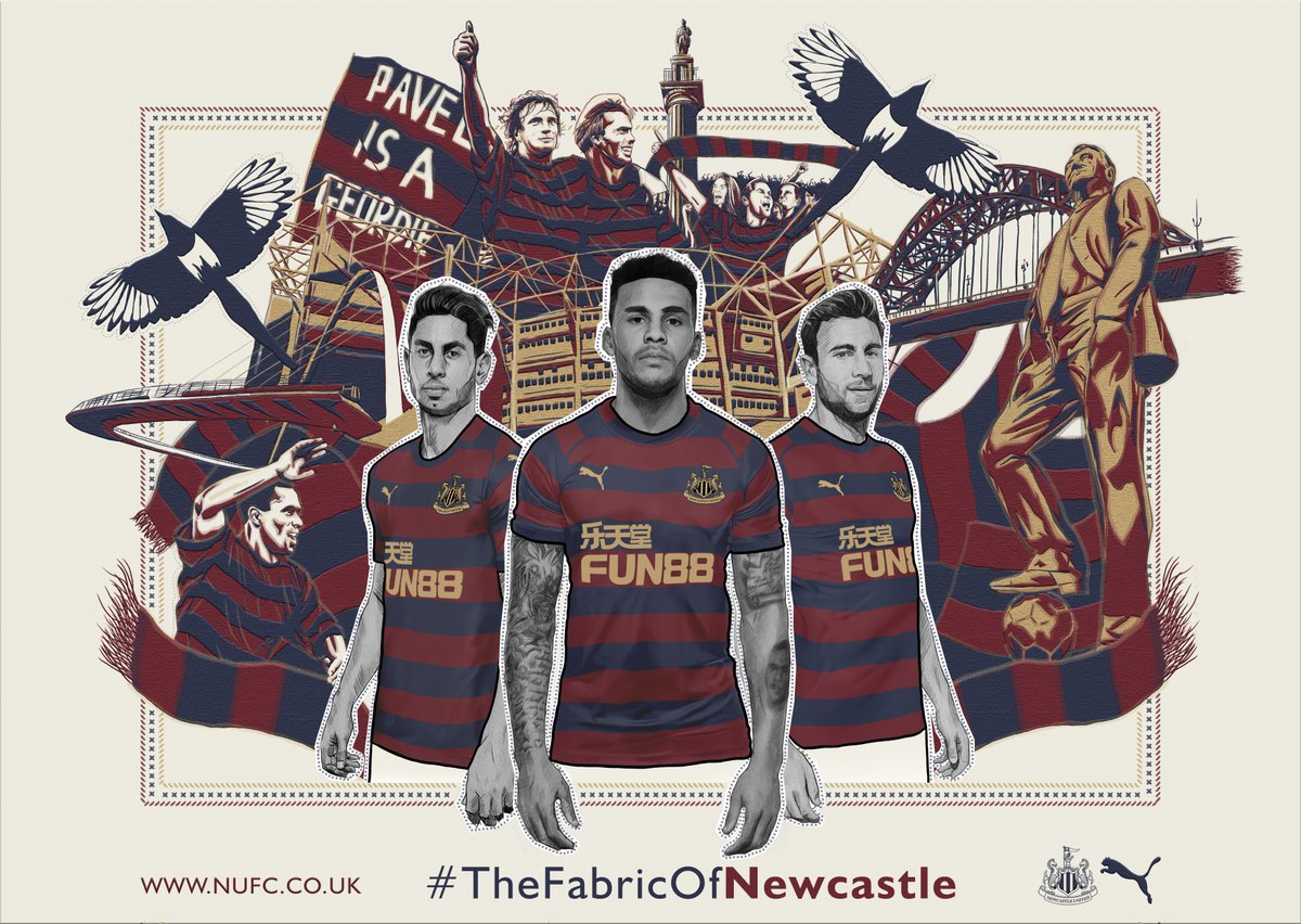 Newcastle 18-19 Away Kit Revealed - Footy Headlines
