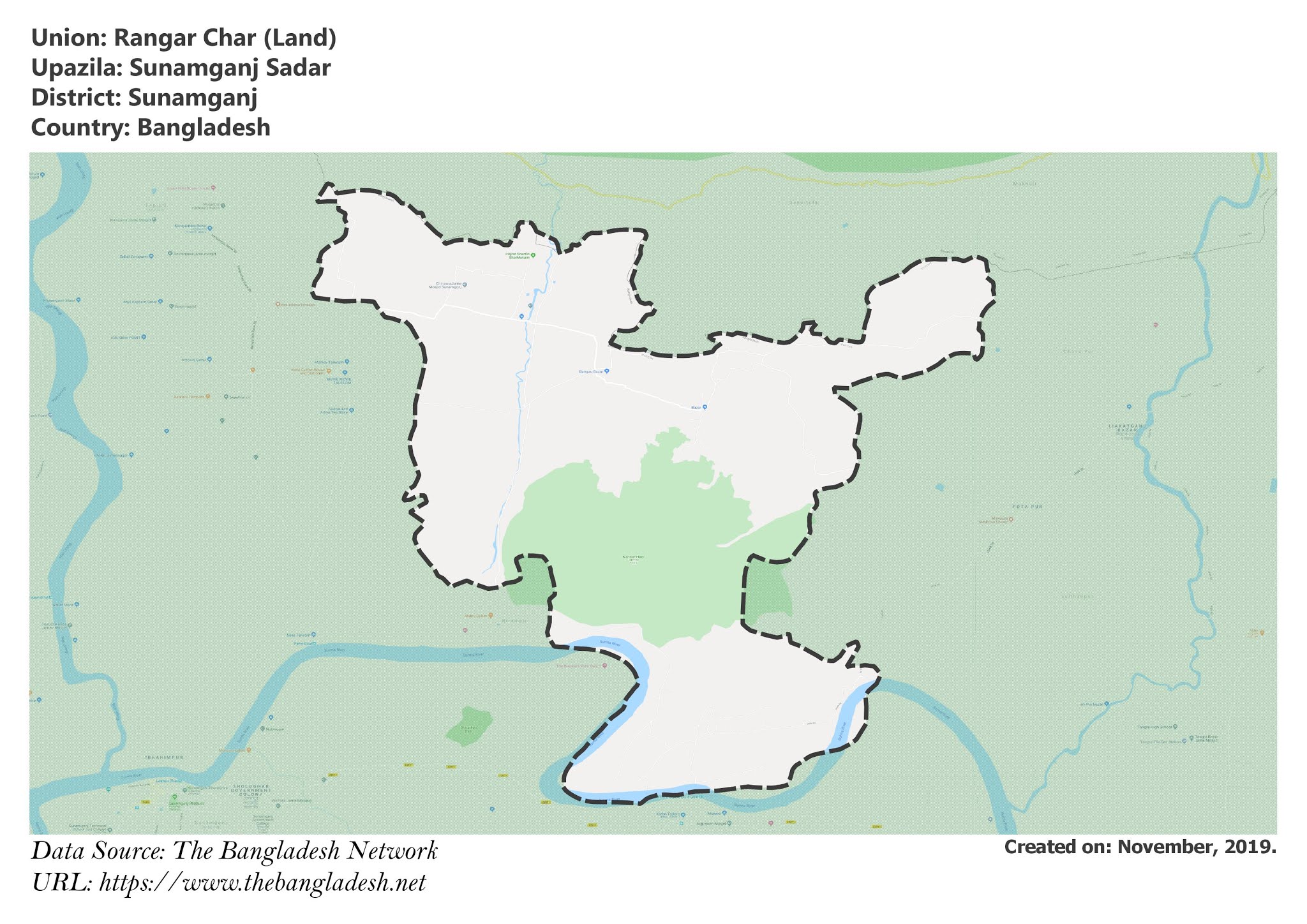 Rangar Char Union, Sunamganj