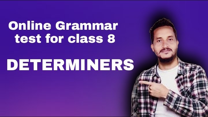 Online Grammar test for class 8 English Grammar - edunation19