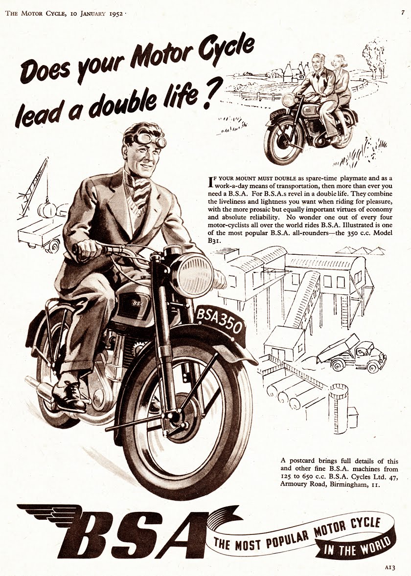 Motoblogn: Vintage Motorcycle Magazine Ads