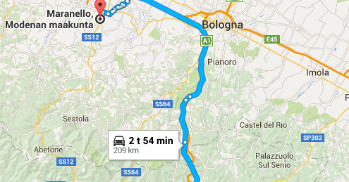 007 TRAVELERS: 007 Travel story: Maranello (ITALY) 2015