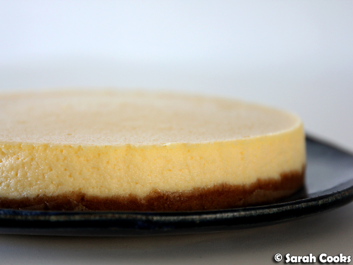Sarah Cooks: Small Cheesecake
