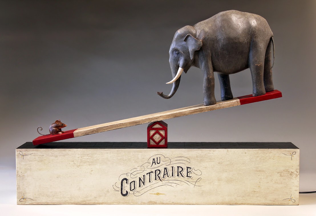 Tom Haney's Blog: "Au Contraire" - A Commission - June and July, 2014