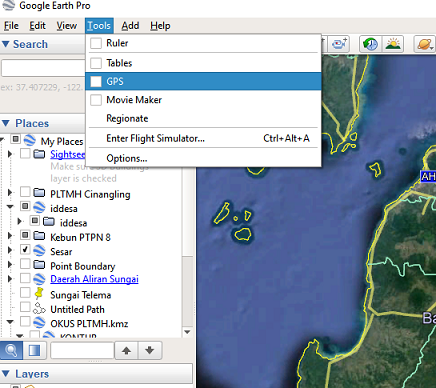 Tracking Live GPS dengan Google Earth | Share to The World