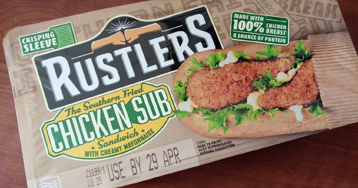 Supersupergirl's Food Reviews: Rustlers Southern Fried Chicken sub