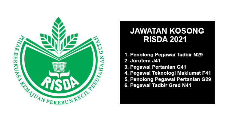 Jawatan Kosong Pihak Berkuasa Kemajuan Pekebun Kecil Perusahaan Getah ...