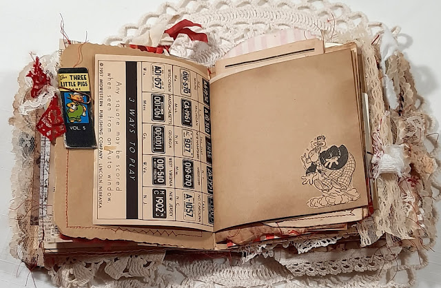 Terry's Scrapbooks: Antique Vintage Game Themed Junk Journal
