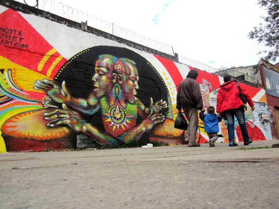 StreetArtNews ES: Nuevo mural de Guache en Bogotá, Colombia