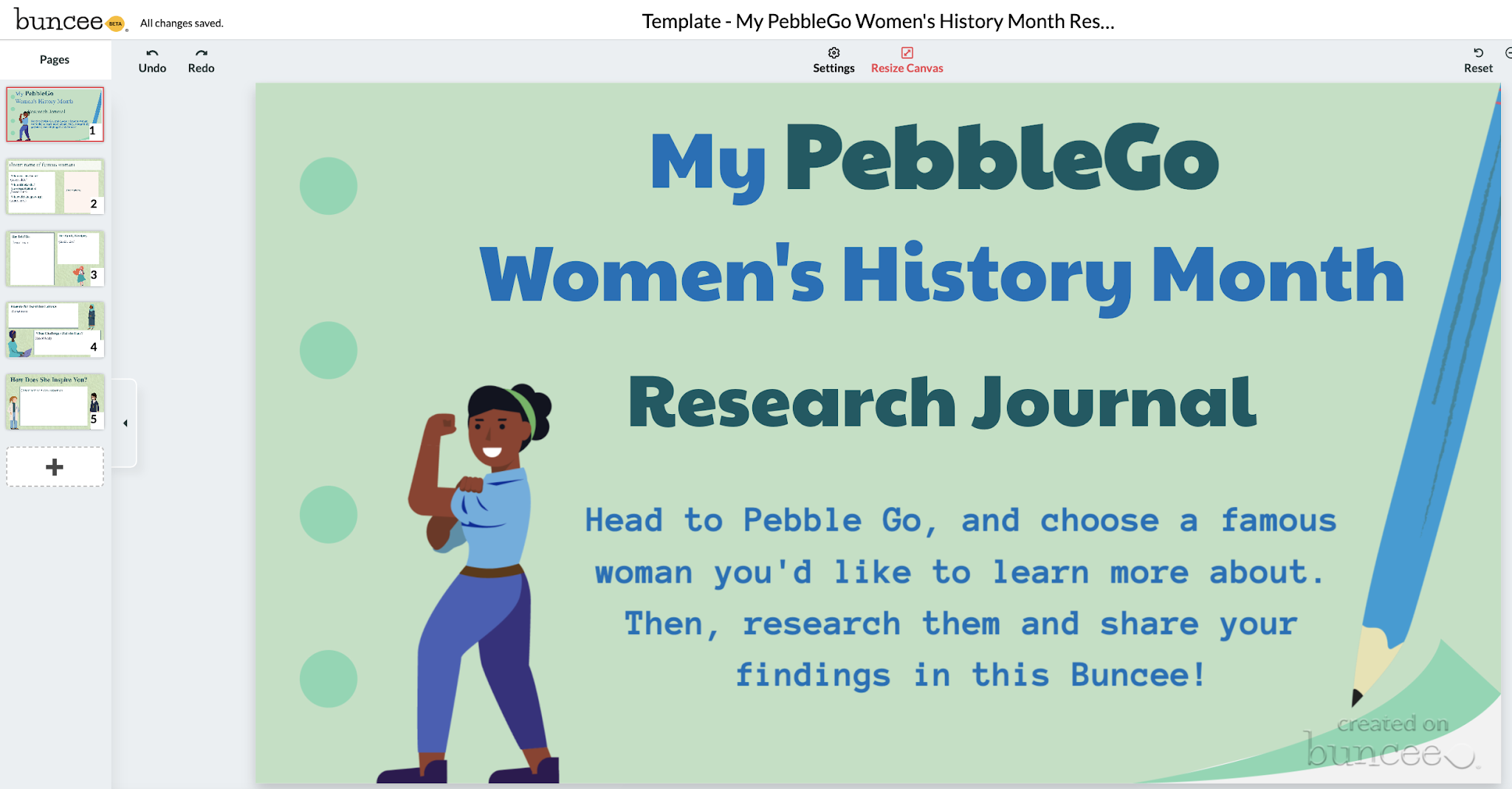 The Library Voice: PebbleGo + Buncee ....A Special Place For ALL For ...