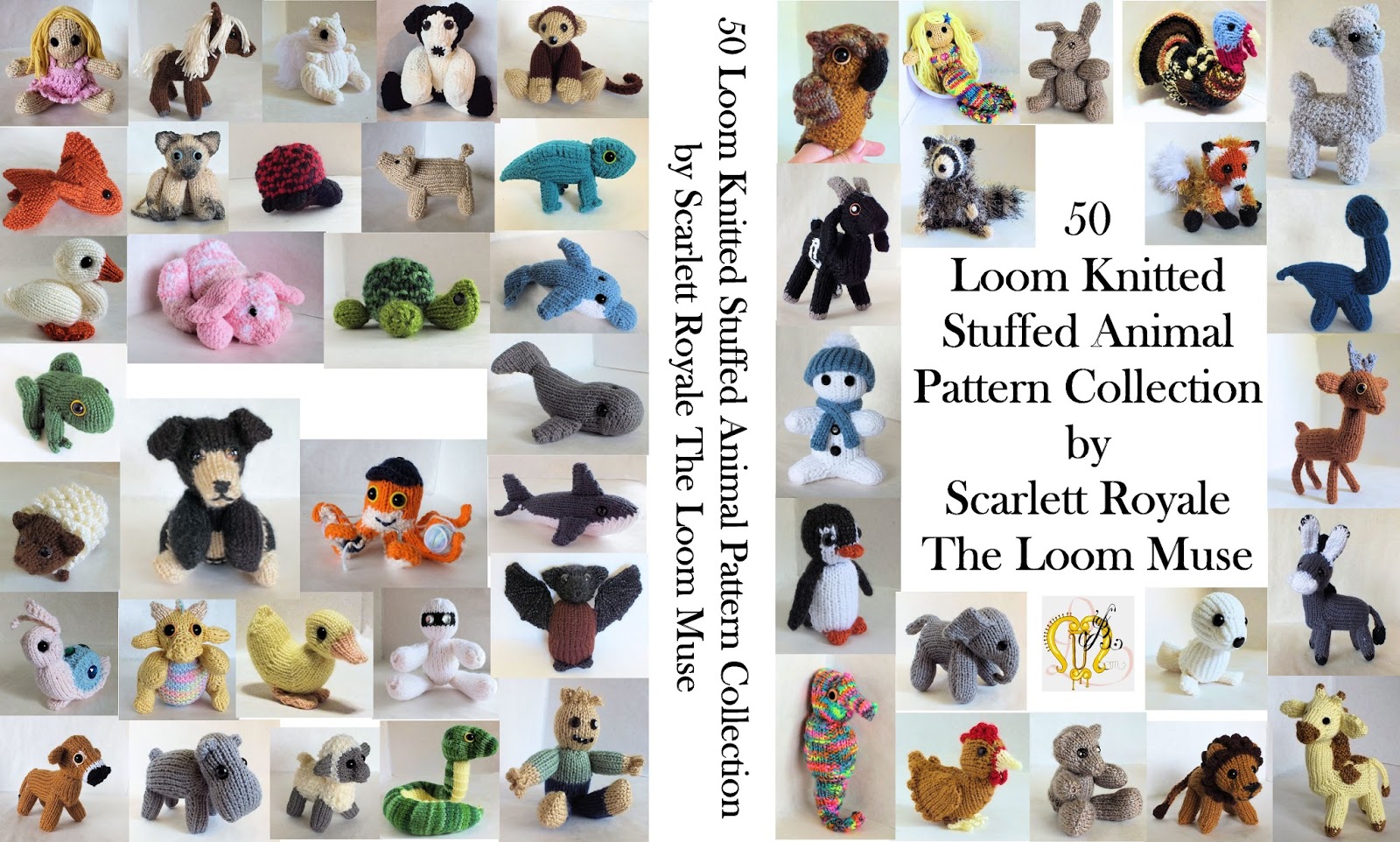 The Loom Muse : 50 Loom Knitted Stuffed Animal Pattern Collection