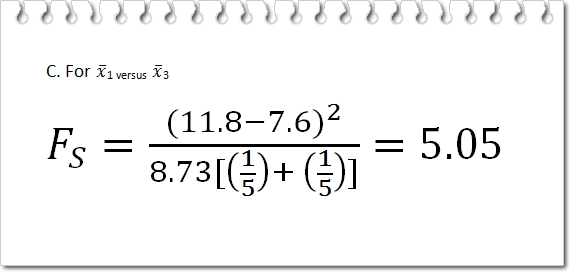STRAIGHT STATISTICS: The SCHEFFE TEST