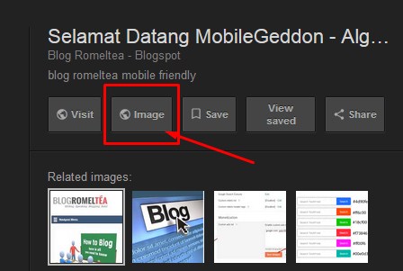 Cara Memunculkan View Image Pencarian Gambar Google - Blog Romeltea