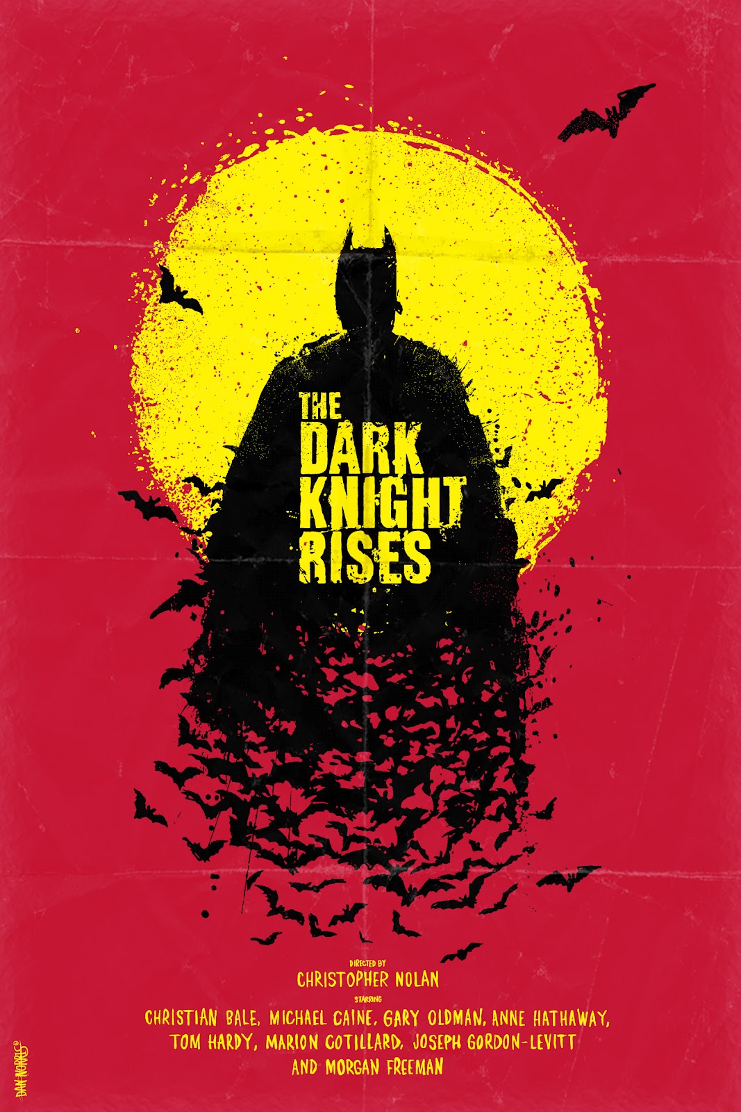 The Geeky Nerfherder: Movie Poster Art: The Dark Knight Rises (2012)