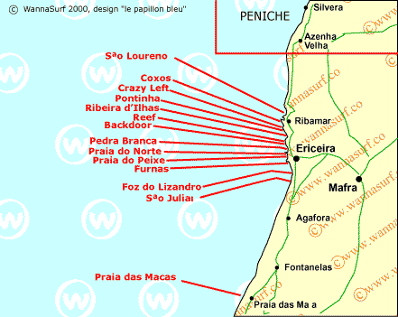 Surfreservaat in Europa - Ericeira in Portugal : Golfsurfen in België ...