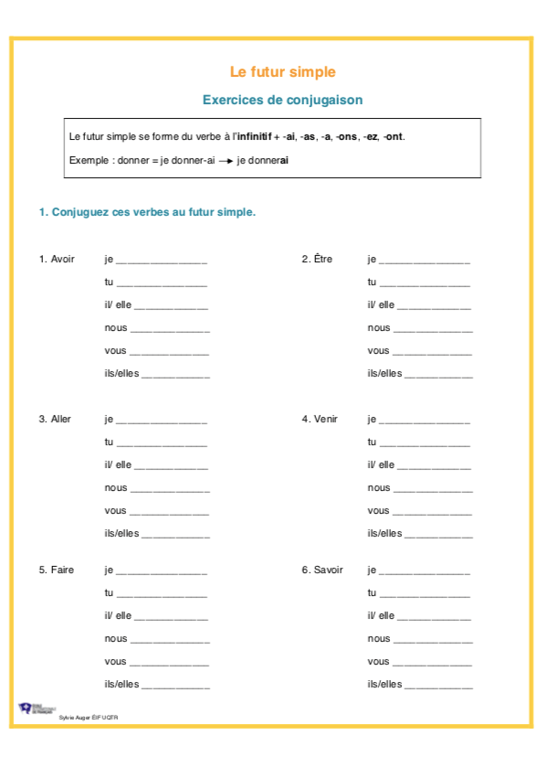 Le blog du futur prof.: Unité didactique pour le future simple