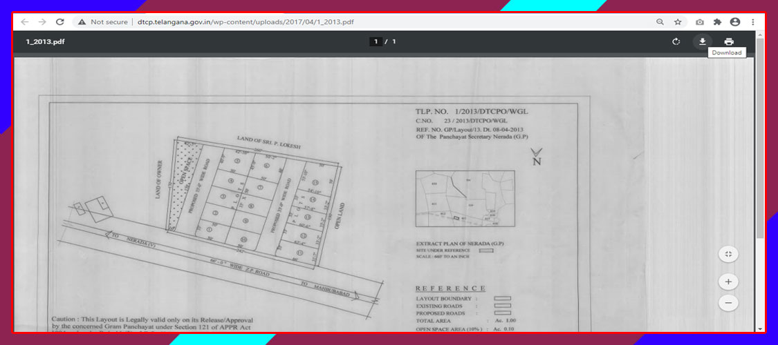 Yadadri Golden City: How to Check DTCP Layout Details in Telangana