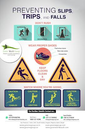 Preventing Slips, Trips and Falls Safety Tips - GWG