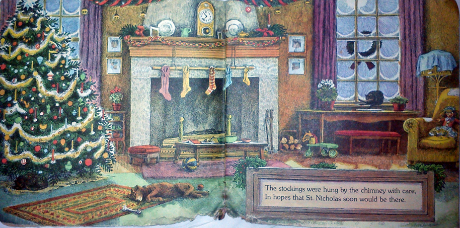 The Night Before Christmas - Illustrated by Douglas Gorsline ~ Utopia ...