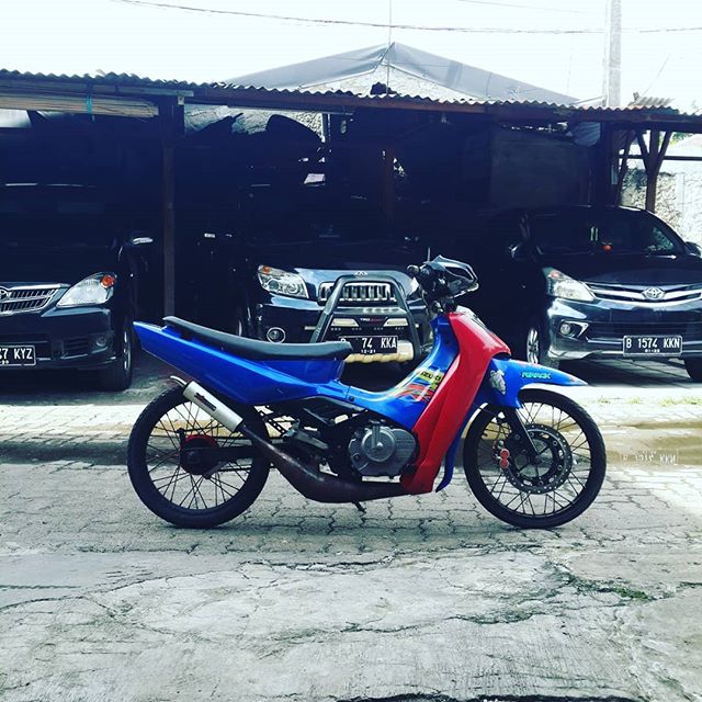 68 Foto Modifikasi Motor Satria 2 Tak Harian Terpopuler