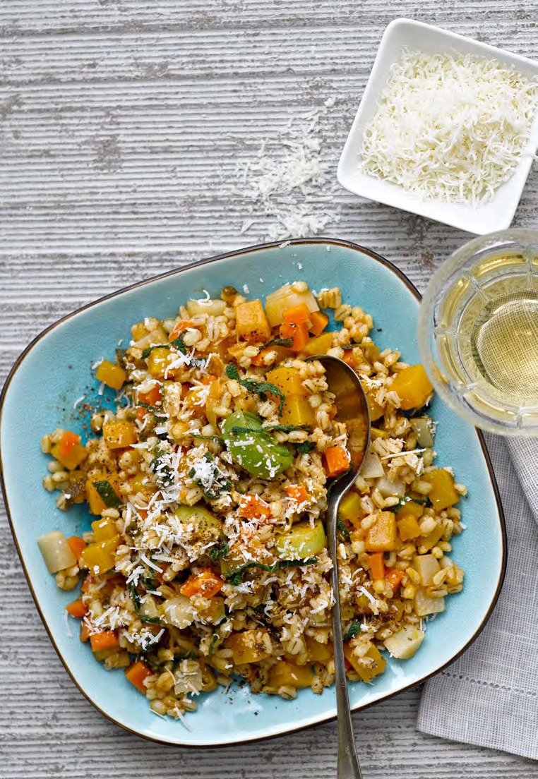 Vegetable pearl barley risotto - Creative DIY