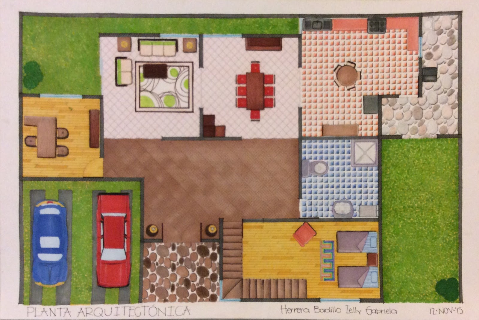 Arquitectos en Proceso: Planos Arquitectónicos a Color