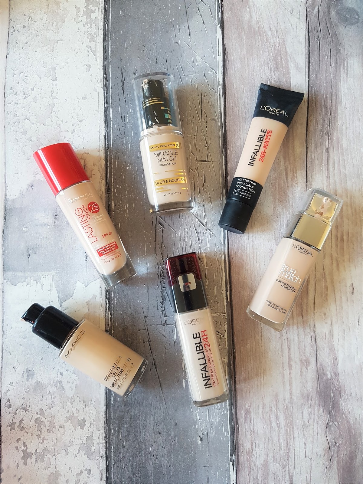 Six Foundations for Pale Skin - Laura Wardrobe