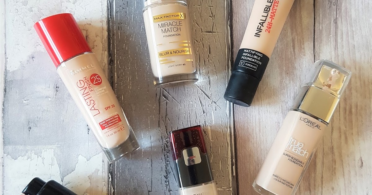 Six Foundations for Pale Skin - Laura Wardrobe