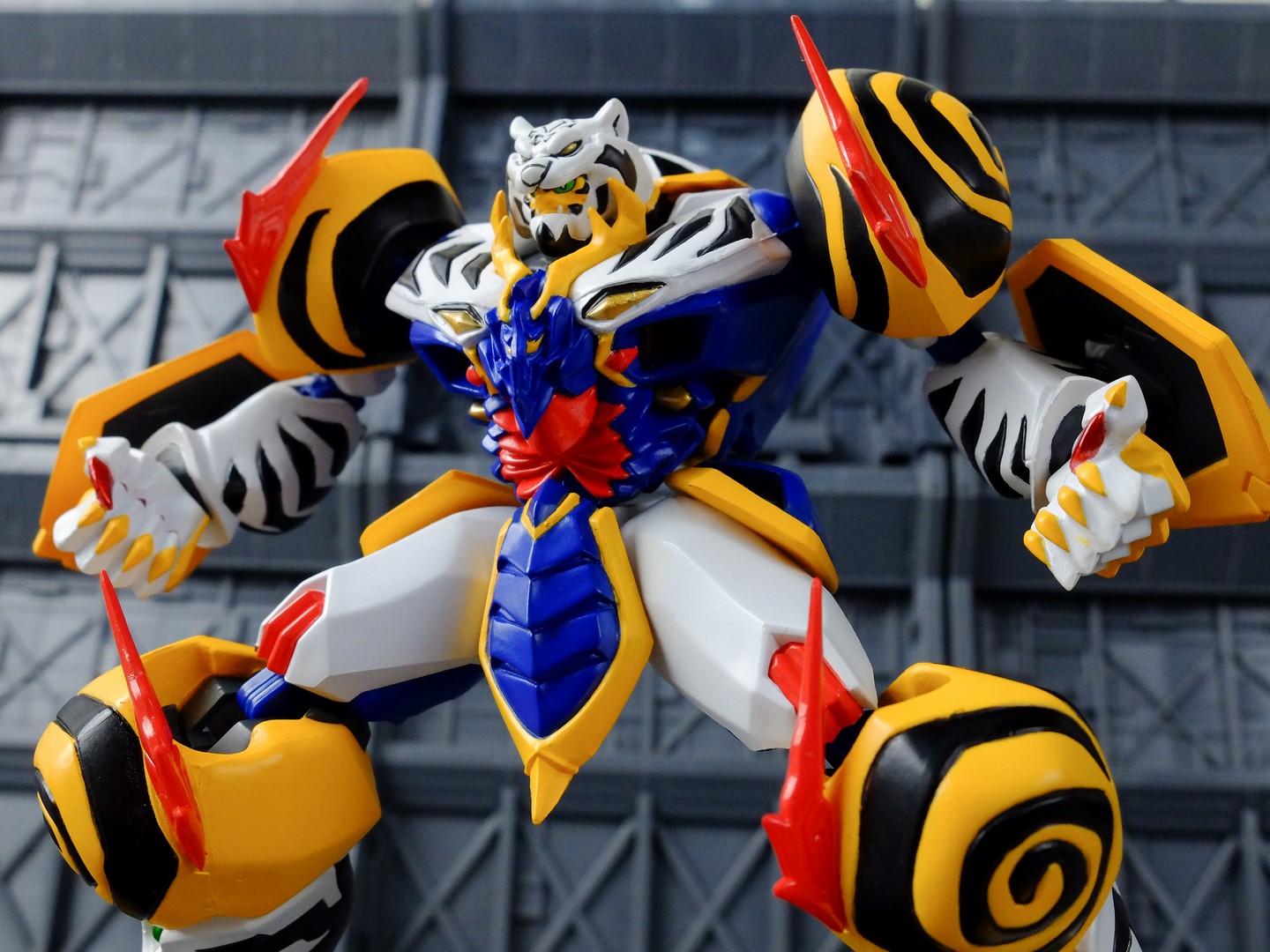 【SRW】機器人大戰OG_虎龍王_電擊HOBBY 誌上限定_KORYUOH - shofan的創作 - 巴哈姆特