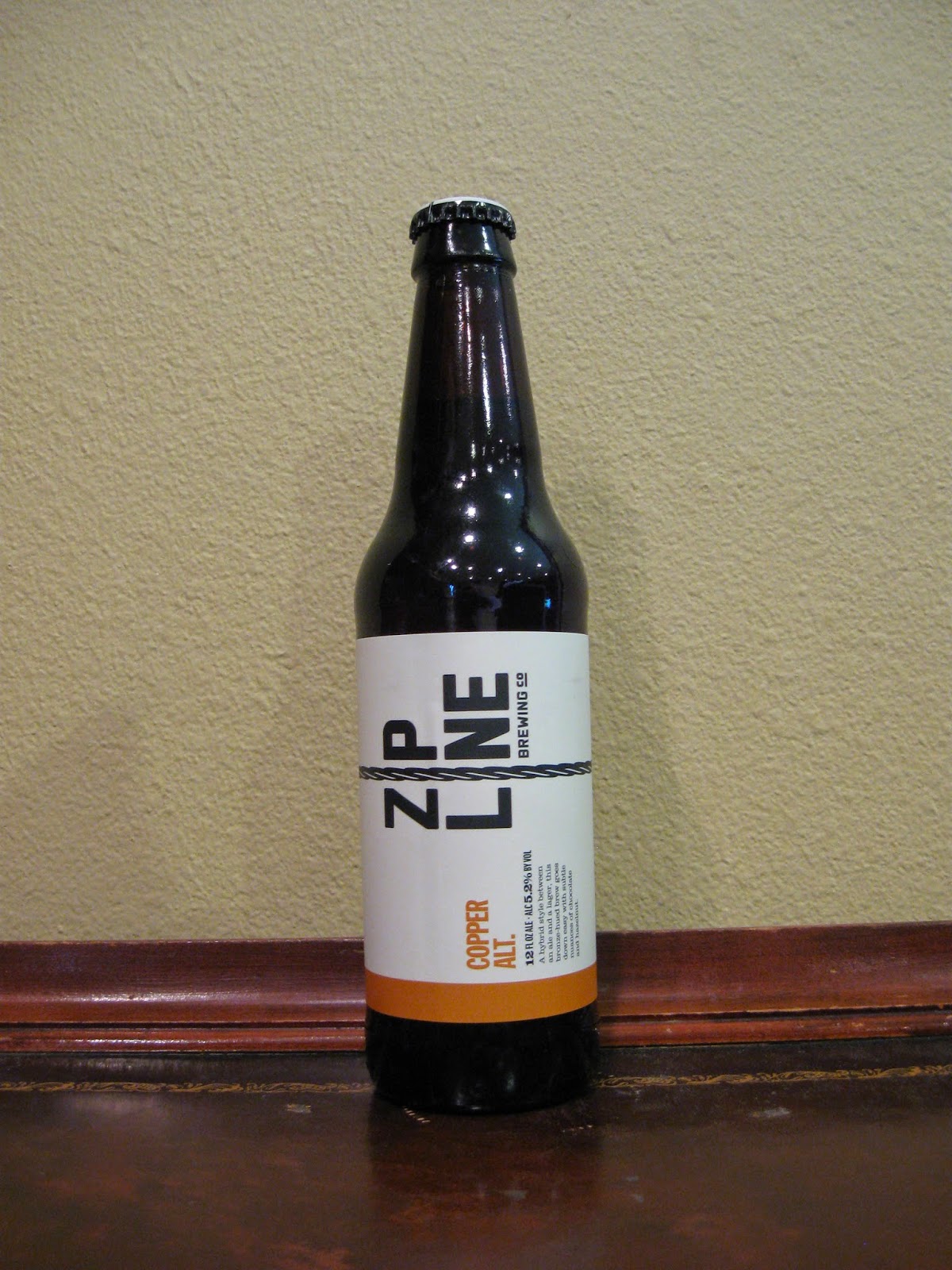 Doing Beer Justice: Zipline Copper Alt