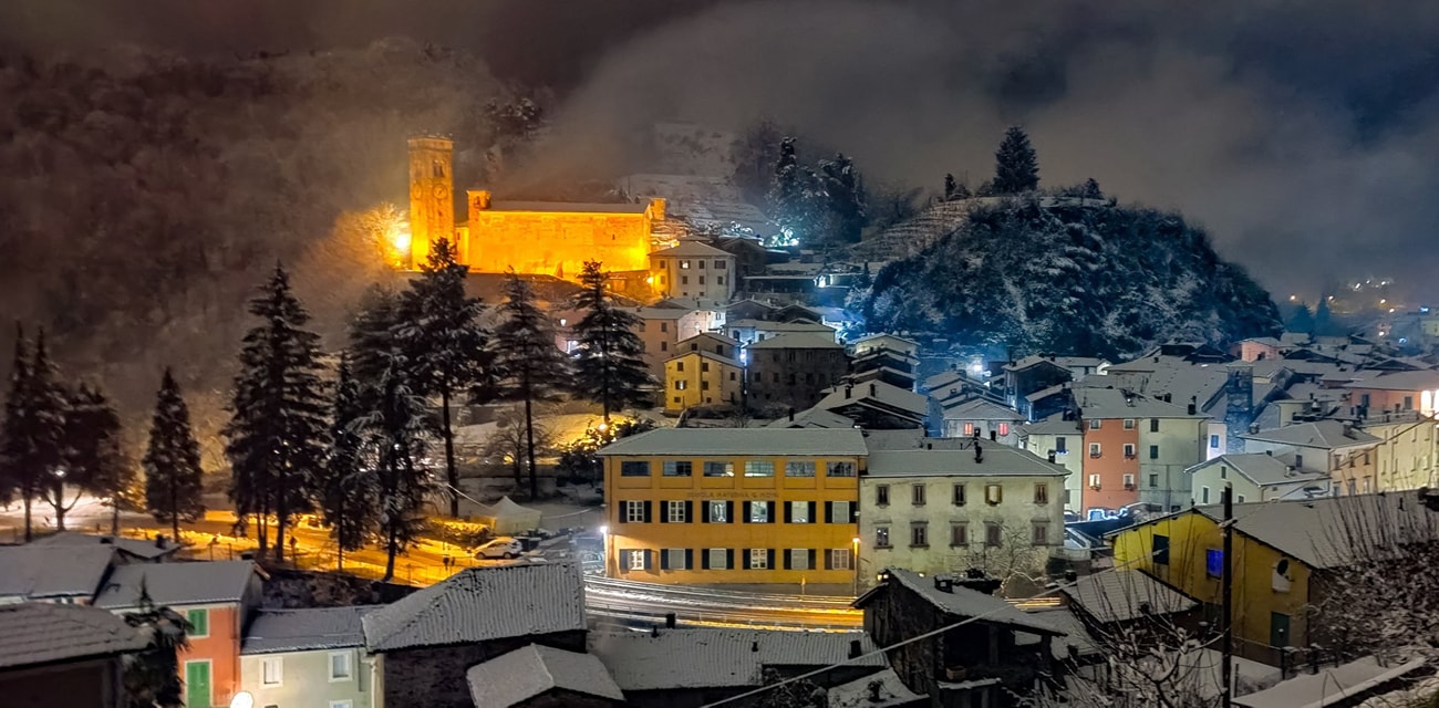 Daniele Saisi Blog: Cartolina di Gallicano imbiancata