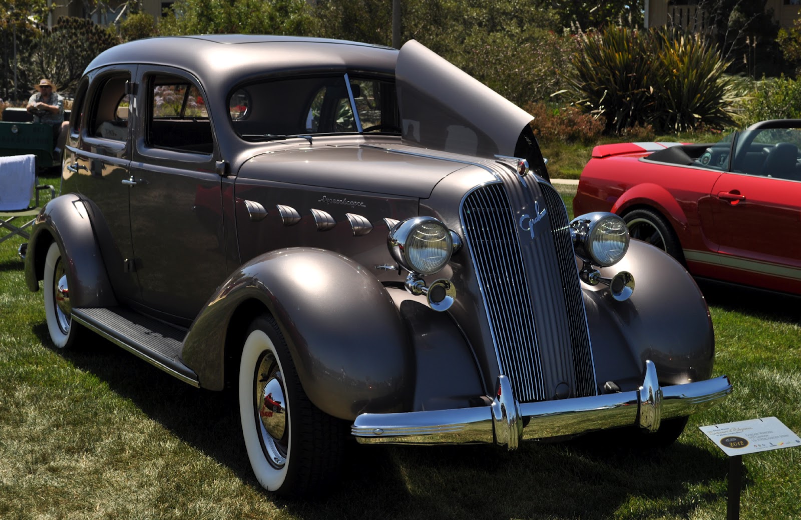 Just A Car Guy: 1937 supercharged Graham with a very interesting ...