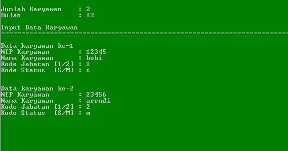MENGHITUNG NILAI DAN GRADE KELULUSAN MAHASISWA: Kodingan Program c++ PT ...