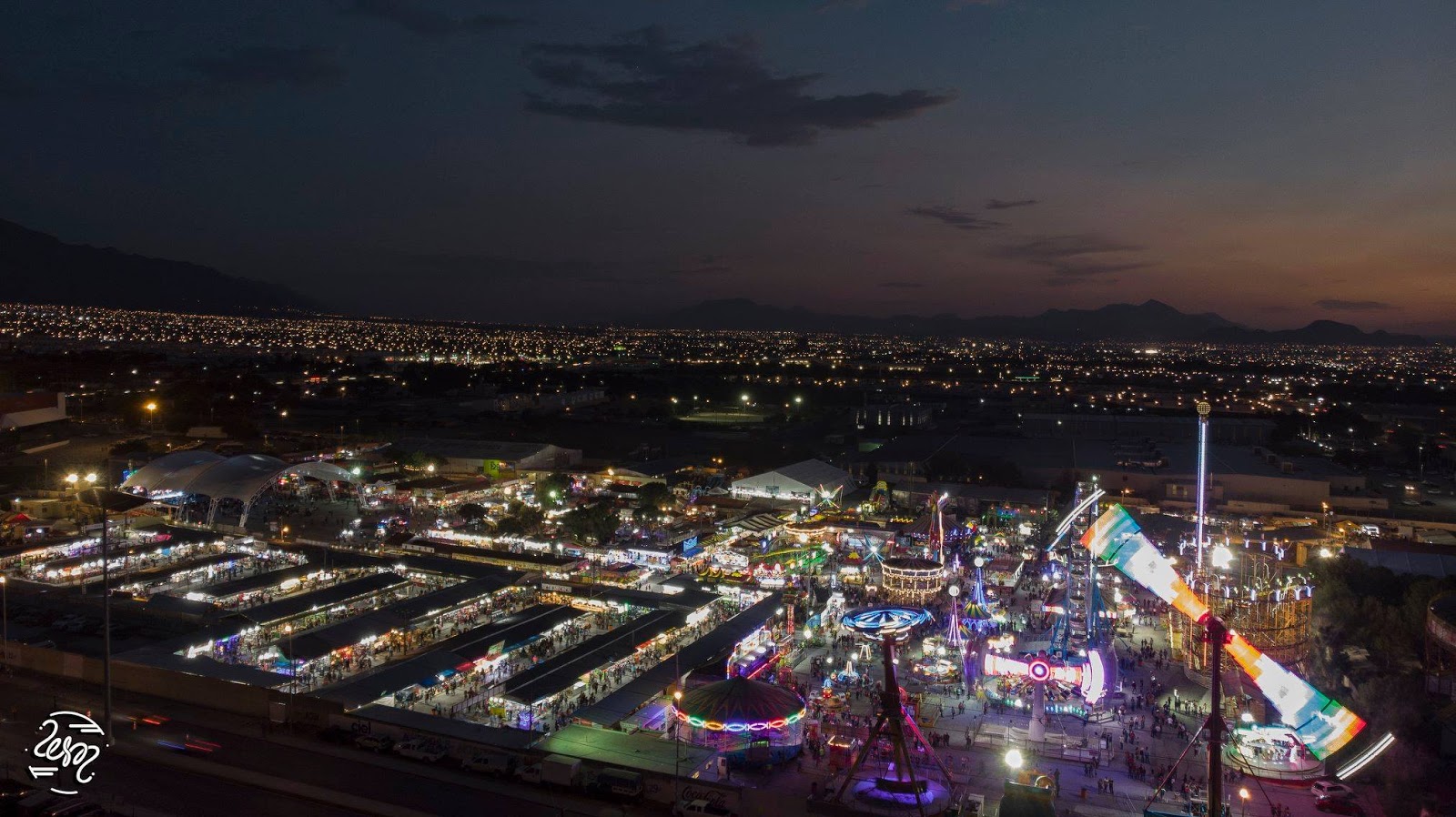 Conoce Saltillo: La Feria de Saltillo al atardecer