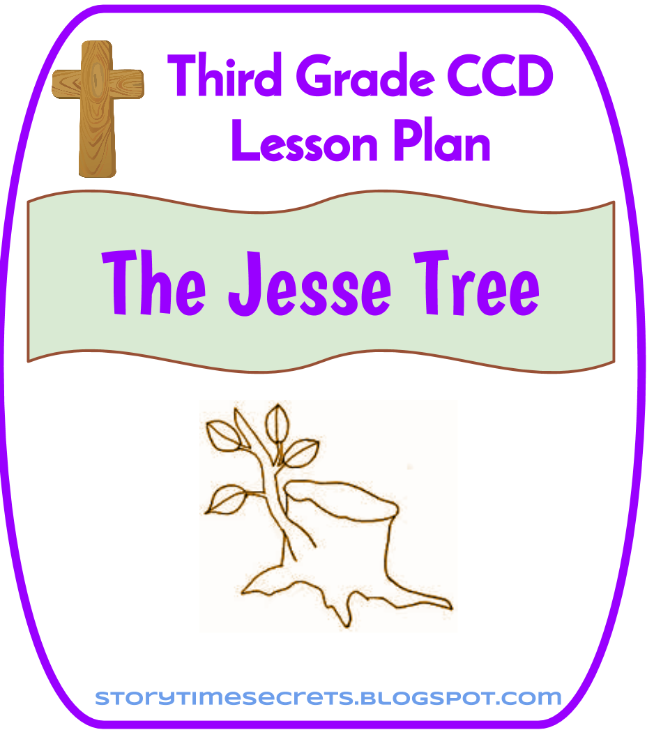 Story Time Secrets: Third Grade CCD 2015-2016: The Jesse Tree (12/7/15)