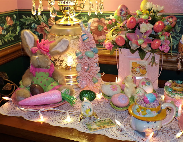 DEBBIE-DABBLE BLOG: Dining Room Easter Bunny Buffet, 2020