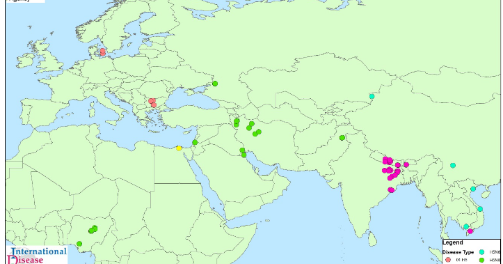 Avian Flu Diary: DEFRA: Avian Flu Activity In Europe (Update #6)