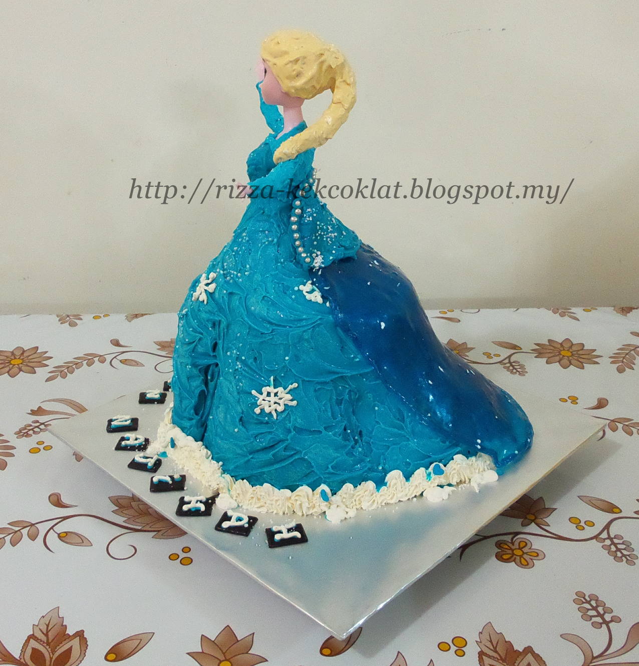 Rizza Kek Coklat: Princess Elsa (FROZEN) [III]