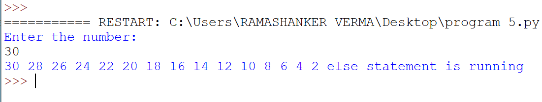 How to use for loop repetition control in python with examples | MY.NET ...