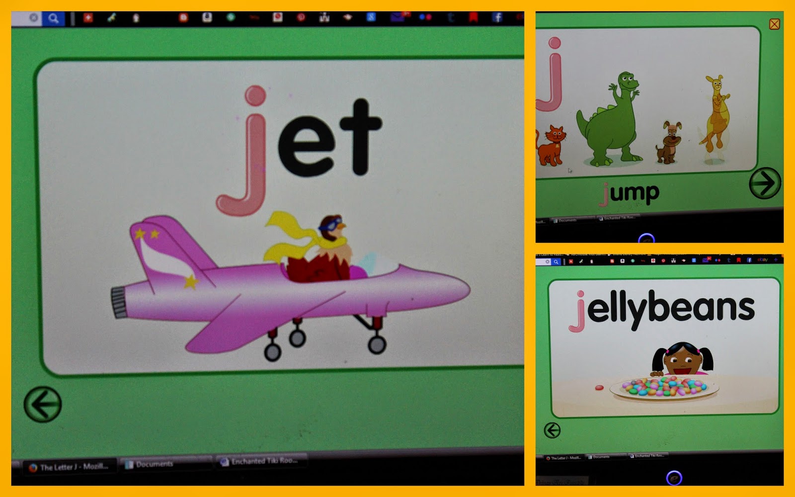 Letter of the Week : Jj - A Bountiful Love