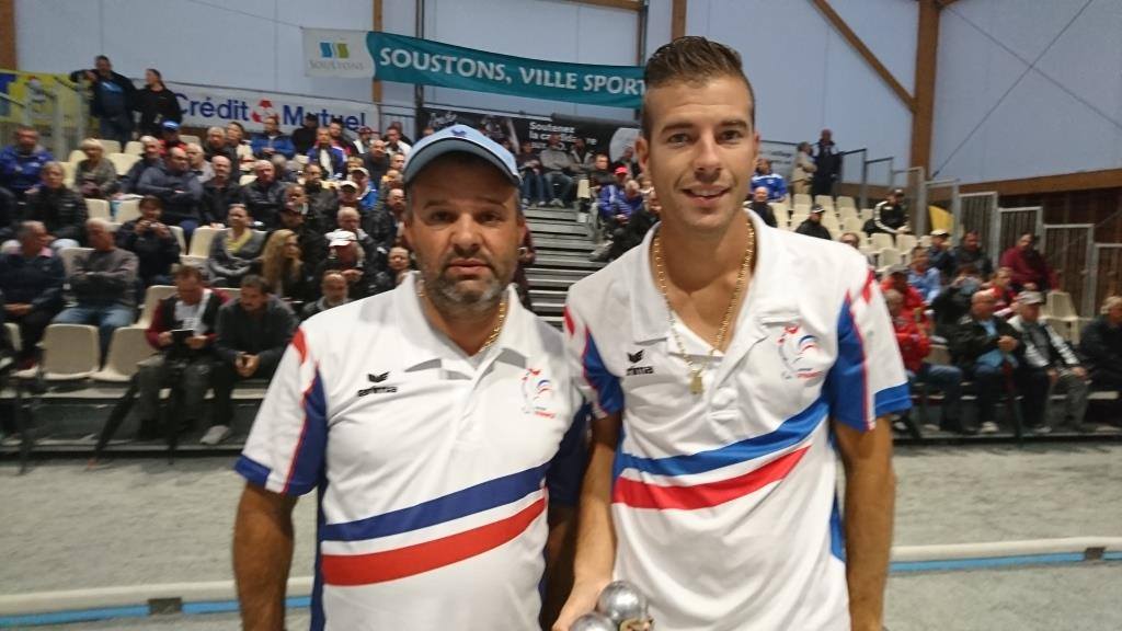 Henri Lacroix y Dylan Rocher, campeones de Francia por dupletas
