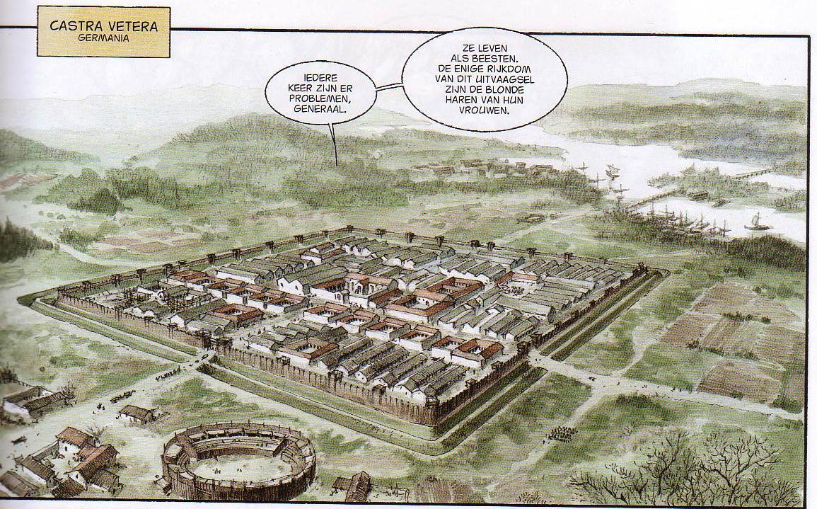 Antique entertainment: Castra Vetera