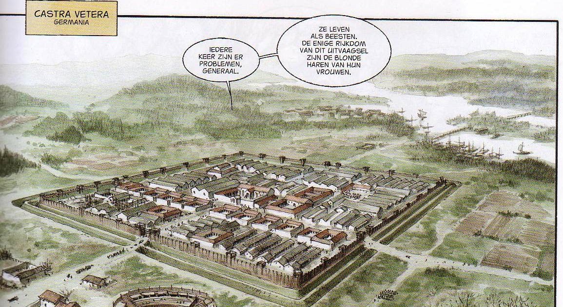 Antique entertainment: Castra Vetera